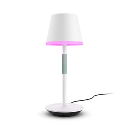 PHILIPS Hue LED-Tischlampe 'Hue White & Color Ambiance Go' dimmbar 6,2 W 370 lm RGB - tunable white 14,2 x 35 x 14,2 cm