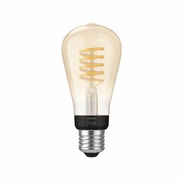 PHILIPS Hue LED-Leuchtmittel 'Hue White Ambiance' dimmbar Edison gold E27 7 W 550 lm warmwei&szlig;