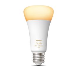PHILIPS Hue LED-Leuchtmittel 'Hue White Ambiance' dimmbar matt E27 13,5 W 1100 lm warmwei&szlig; bis tageslichtwei&szlig;