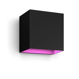Philips Wandleuchte 'Hue Resonate' schwarz 12 x 12 cm