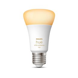PHILIPS Hue LED-Leuchtmittel 'Hue White Ambiance' dimmbar matt E27 8 W 800 lm neutralwei&szlig;
