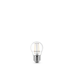 Philips LED-Leuchtmittel Tropfen klar E27 warmwei&szlig;