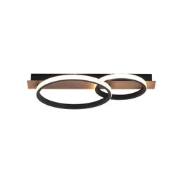 Just Light LED-Deckenleuchte 'Trooper' 28 W 3200 lm warmwei&szlig; 53 x 8 x 30 cm