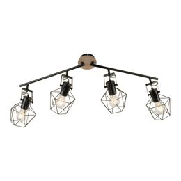 Just Light Spot 'Jaro' 4-flammig E27 60 W 110 x 30,5 x 109 cm