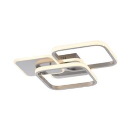Just Light LED-Deckenleuchte 'Sevent' 36 W 4700 lm warmwei&szlig; 46 x 8,7 x 39,4 cm