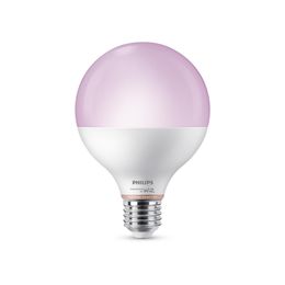 Philips LED-Leuchtmittel 'Smart LED' dimmbar Globe matt E27 75 W 1055 lm warmwei&szlig; bis tageslichtwei&szlig;