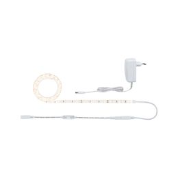 Paulmann LED-Leuchtstreifenset 'SimpLED' dimmbar 17 W 1650 lm warmwei&szlig; 150 cm