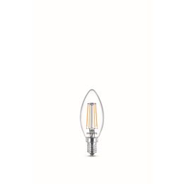 Philips LED-Leuchtmittel Kerze klar E14 4,3 W 470 lm neutralwei&szlig;