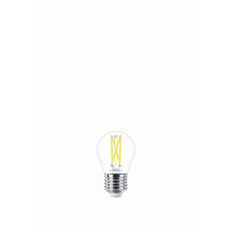 Philips LED-Tropfenlampe 'WarmGlow' klar E27 2 W, dimmbar