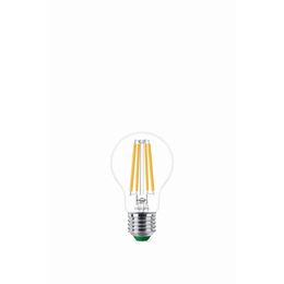 Philips LED-Leuchtmittel Standardform klar E27 4 W 840 lm warmwei&szlig;