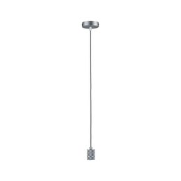 Paulmann Pendelleuchte 'Tilla' aluminiumfarben E27 &Oslash; 10 x 210 cm