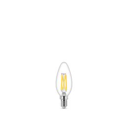 Philips LED-Leuchtmittel dimmbar Kerze klar E14 5,9 W 810 lm warmwei&szlig;