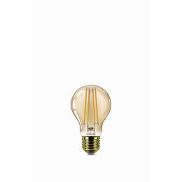 Philips LED-Leuchtmittel 'Classic' Standardform gold E27 3,1 W 250 lm warmwei&szlig;
