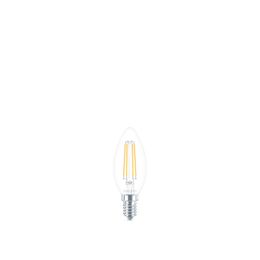 Philips LED-Leuchtmittel 'Classic' Kerze klar E14 6,5 W 806 lm neutralwei&szlig;