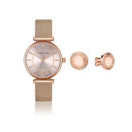 ISABELLA FORD Damen Quarzuhr "SFB7-3"ros&eacute;gold, Armbanduhren