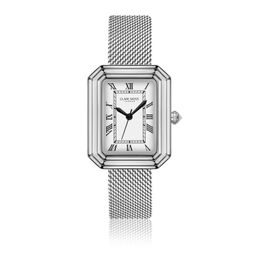 CLARE MOSS Damen Quarzuhr "CMB5-B014S", silber, Armbanduhren