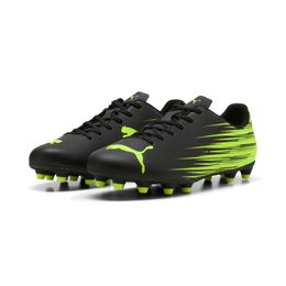 Puma Herren Fu&szlig;ballschuh "ATTACANTO II FGAG", Gr. 46,5Puma schwarz, lime squeeze, Synthetik, bedruckt, Schuhe, f&uuml;r Rasen- und Kunstrasenpl&auml;tze, mit