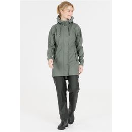 WEATHER REPORT Damen Outdoorjacke "PETRA"gr&uuml;n, Gr. 50, unifarben, 100% Polyester, Jacken, mit 5.000 mm Wassers&auml;ule