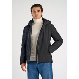 LINDBERGH Herren Parka "Parka Relaxed Fit"navy, Gr. XL, unifarben, Obermaterial: 88% Polyester, 12% Elasthan. Futter: 100% Polyester. F&uuml;llung: 100%