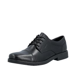 Rieker Herren Schn&uuml;rschuh, Gr. 40schwarz, Glattleder, festlich, Schuhe, Anzugschuh, Business-Schn&uuml;rer, Halbschuh in eleganter Optik