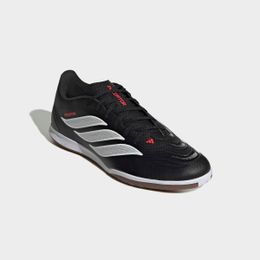 Herren Fu&szlig;ballschuh "PREDATOR CLUB SALA, HALLENB&Ouml;DEN", adidas Performance, Gr. 42core schwarz, ftwr wei&szlig;, lucid rot, Synthetik, Schuhe, f&uuml;r Halle und