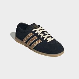 Damen Sneaker "GAZELLE LO PRO", adidas originals, Gr. 42core schwarz, braun desert, warm vanilla, Leder, Schuhe