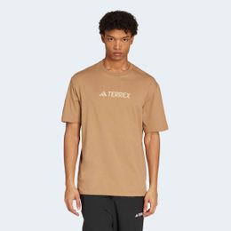 adidas terrex Herren Funktionsshirt "TX LOGO TEE"cardboard, Gr. L, Obermaterial: 100% Baumwolle, Shirts