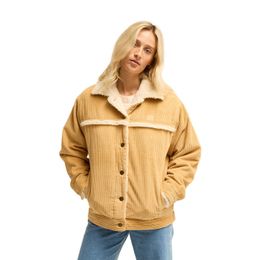 Billabong Damen Outdoorjacke "Cord In Love"curry, Gr. M, Obermaterial: 100% Baumwolle., Jacken