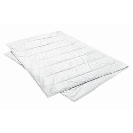 Centa Star Centa-Star Sommerdecke Pure Breeze, Wei&szlig;, Textil, 135x200 cm, Made in Germany, Oeko-Tex&reg; Standard 100, feuchtigkeitsregulierend, weich und anschmiegsam, &ouml;kologisch, atmungsaktiv, Schlaftextilien, Bettdecken, Sommerdecken