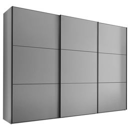 Moderano Schwebet&uuml;renschrank, Hellgrau, Holzwerkstoff, 6 F&auml;cher, 2 Schublade(n) Schubladen, 298x222x68 cm, Goldenes M, BQ - B&uuml;ndnis f&uuml;r Qualit&auml;t, Made in Germany, Typenauswahl, Beim&ouml;bel erh&auml;ltlich, umfangreiches Zubeh&ouml;r in verschiedenen Gr&ouml;&szlig;en Holzdekoren erh&auml;ltlich, Schlafzimmer, Kleiderschr&auml;nke, Kleiderschr&auml;nke 3-t&uuml;rig