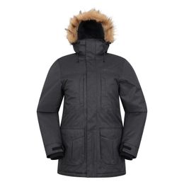 Mountain Warehouse Herren Gorge II Lange Jacke (Schwarz)
