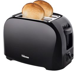 Tristar BR-1025 Toaster mit Br&ouml;tchenaufsatz Schwarz 800 W - Campingtoaster