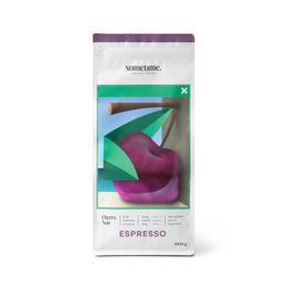 sometime - Cherry Noir Espresso - 1 kg Ganze Bohne - Intensit&auml;t: 1/6