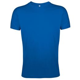 SOLS Herren Regent Slim Fit Kurzarm T-Shirt (K&ouml;nigsblau)