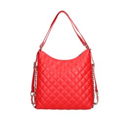 Roberta Rossi In einen Rucksack umwandelbare Umh&auml;ngetasche Frauen RED