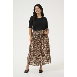 Kaffe Rock Regular fit Naturel Leopard Print