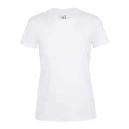 SOLS Damen Kurzarm-T-Shirt Regent (Absolutwei&szlig;)