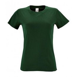 SOLS Damen/Damen Regent T-Shirt mit kurzen &Auml;rmeln (Flaschengr&uuml;n)