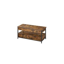 Couchtisch braun Ma&szlig;e (cm): B: 50 H: 48 Tische > Couchtische > Couchtische nach Material &raquo; Sofa DE