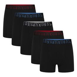 Bench 5er-Pack Herren Baumwoll-Boxershorts - Brento Kollektion