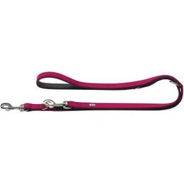 Hunter verstellbare Hundef&uuml;hrleine softie lila 1,5 cm