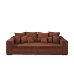 U.N.O uno Bigsofa aus Cordstoff Ricardo rot Ma&szlig;e (cm): B: 262 H: 85 T: 111.0 Sofas > Sofas nach Material > Stoffsofas &raquo; Sofa DE