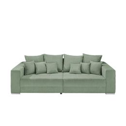 U.N.O uno Bigsofa aus Cordstoff Ricardo gr&uuml;n Ma&szlig;e (cm): B: 262 H: 85 T: 111.0 Sofas > Sofas nach Material > Stoffsofas &raquo; Sofa DE