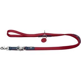 Sport Dog Dog Sport HUNTER verstellbare Hundef&uuml;hrleine lemvig rot 1,5 cm