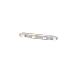 Brilliant Lampe, Irelia LED Spotbalken 4flg wei&szlig;, 1x LED integriert, 30W LED integriert, (3500lm, 3000K), Energiesparend und langlebig durch LED-Einsatz