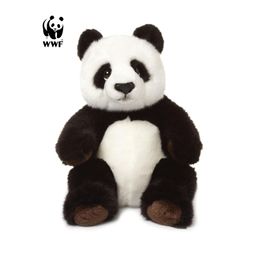 WWF - Pl&uuml;schtier - Panda (sitzend, 22cm) lebensecht Kuscheltier Stofftier B&auml;r