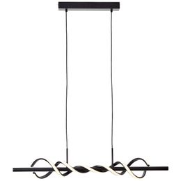 Brilliant Amalie LED Pendelleuchte 95cm schwarz, Metall/Kunststoff, 1x LED integriert, 20 W , (Lichtstrom: 2600lm, Lichtfarbe: 3000K)