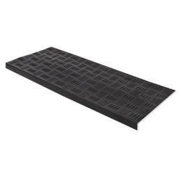 Karat Gummi-Stufenmatten f&uuml;r au&szlig;en Madras 25 x 75 cm