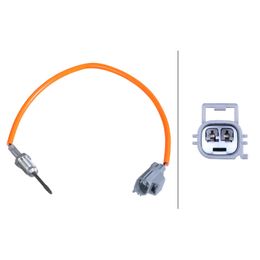 Hella Sensor, Abgastemperatur 6PT 358 284-341 f&uuml;r Ford