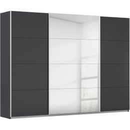 Kleiderschrank OTTO HOME, B:315cm H:229cm T:62cm, schwarz-wei&szlig;, Holzwerkstoff, Kinderzimmer, Schr&auml;nke, "Mehrzweckschrank Schwebet&uuml;renschrank